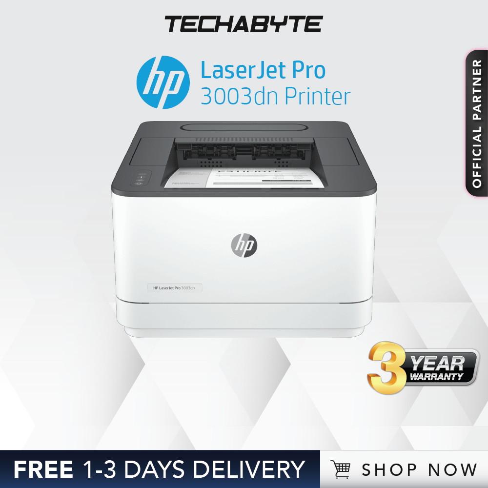 HP LaserJet 3003DN / 3003DW | Pro Monochrome Automatic Duplex Printer ...