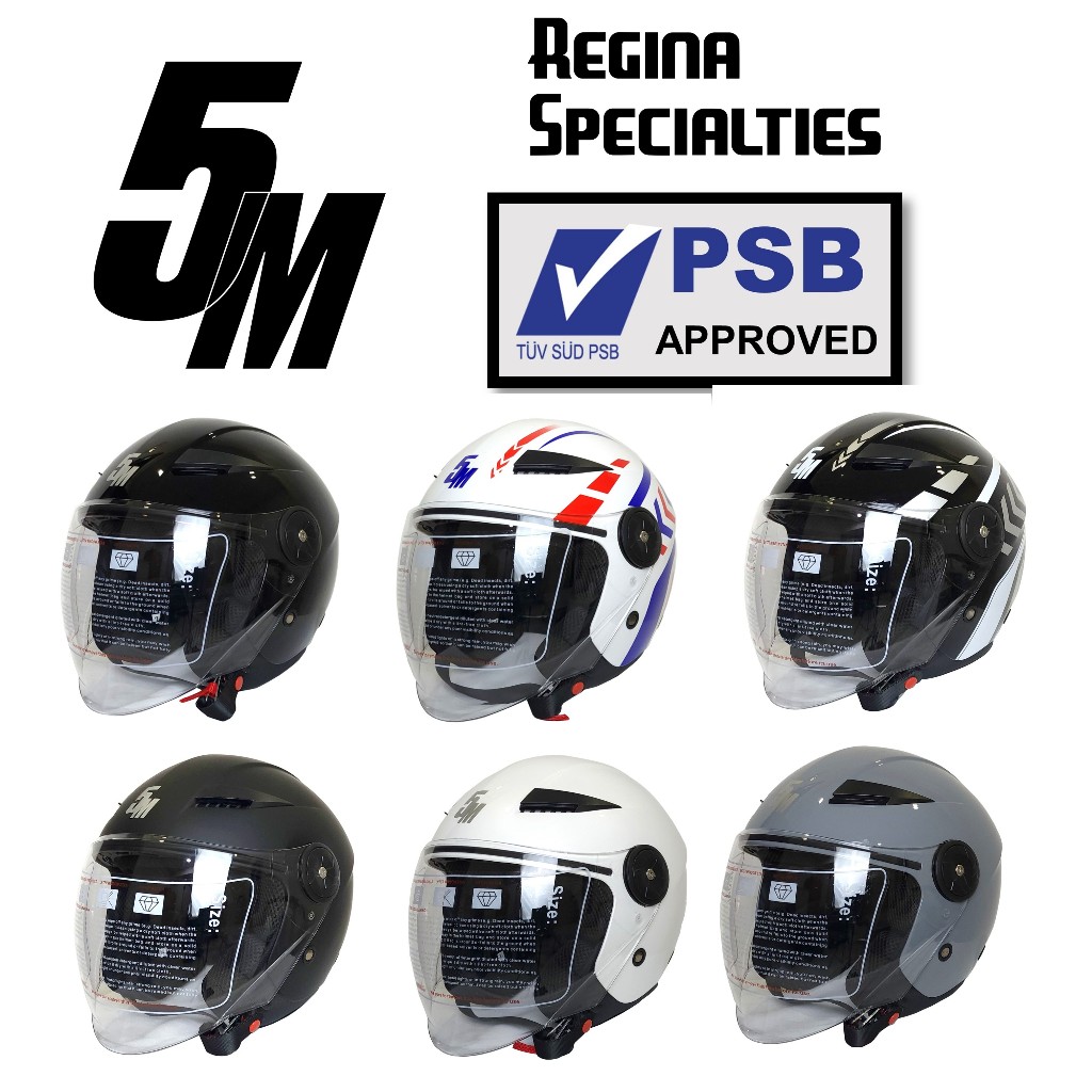 5M Aorta Helmet *PSB Approved* | Shopee Singapore