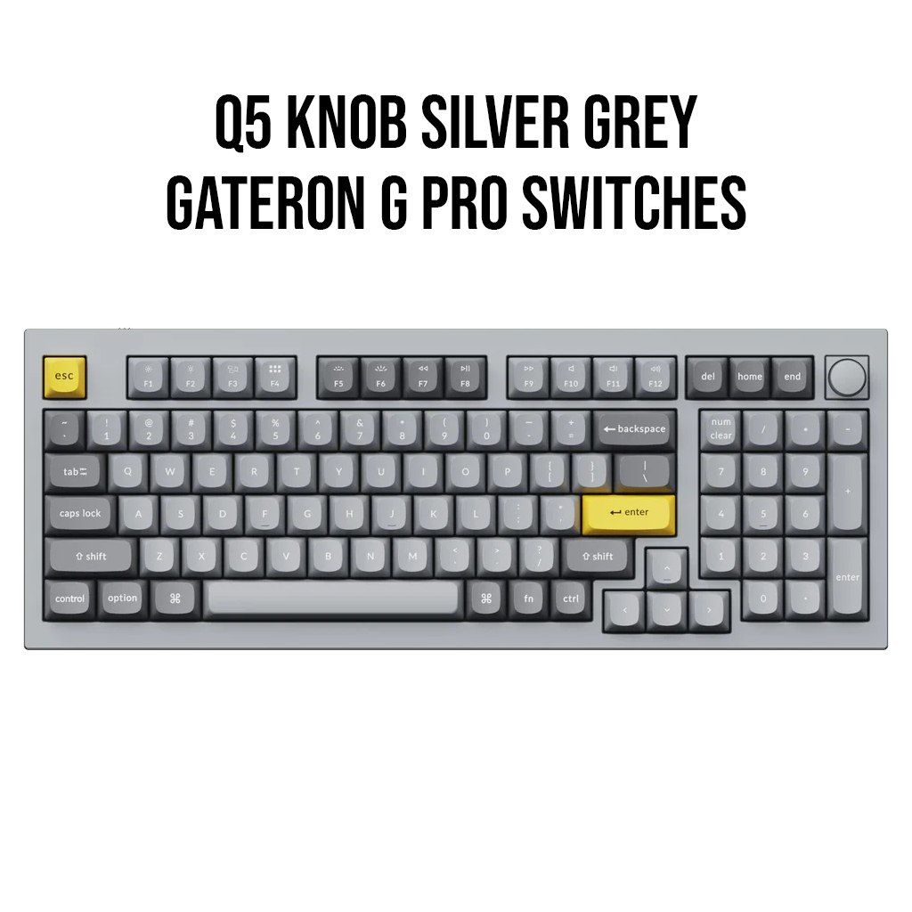 Keychron Q1/Q2/Q5/Q6 Knob Premium QMK VIA Fully Custom Mechanical ...