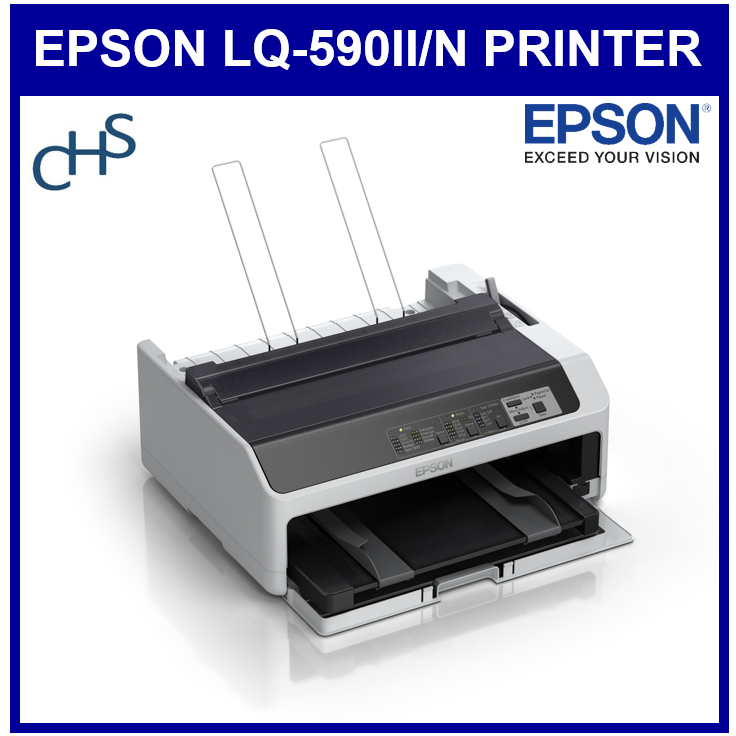 Epson LQ-590IIN LQ-591II Impact Dot-Matrix Dot Matrix Printer LQ-590 LQ590II Network 24pins 1 ...