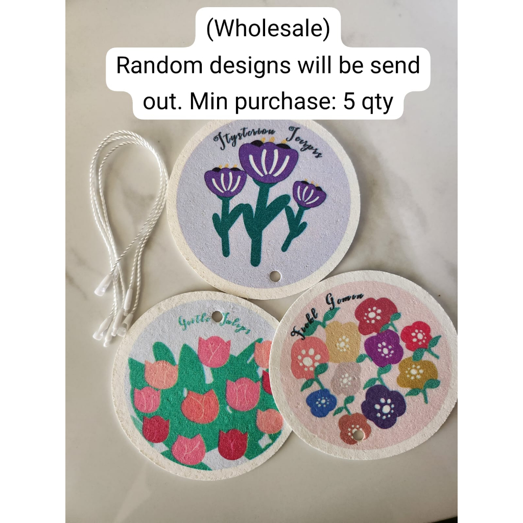 [SG Stock] 🔥Bundle for 10🔥 Magic Wood Pulp Dishwashing Sponge Scrub ...