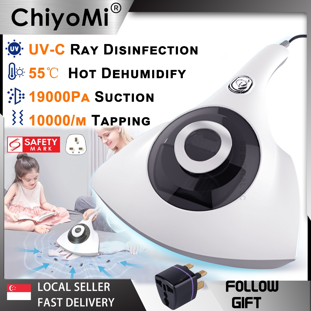 Dust Mite Vacuum Cleaner Handheld Portable Mattress Bed Sofa Deep Mite ...