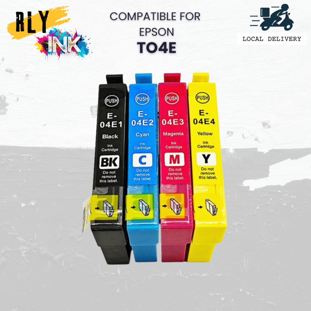 100% Compatible Epson 04e T04E t04e T04e Ink Cartridge For Epson XP ...