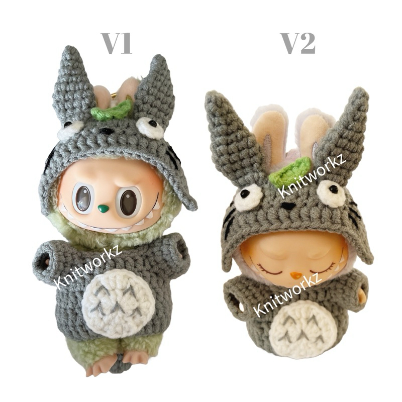 Labubu costume totoro/ totoro labubu outfit | Shopee Singapore