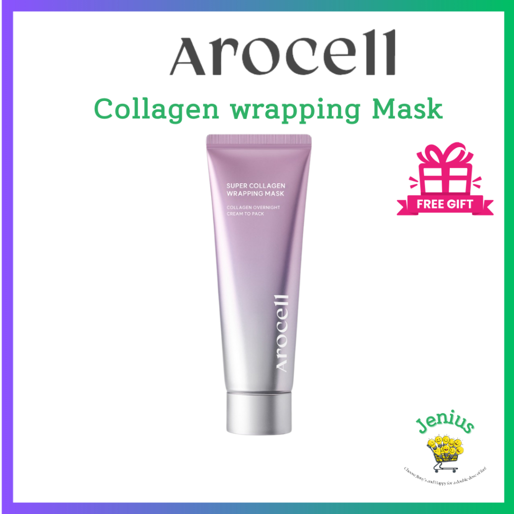 [AROCELL] Super Collagen wrapping mask,peel off mask pack | Shopee ...