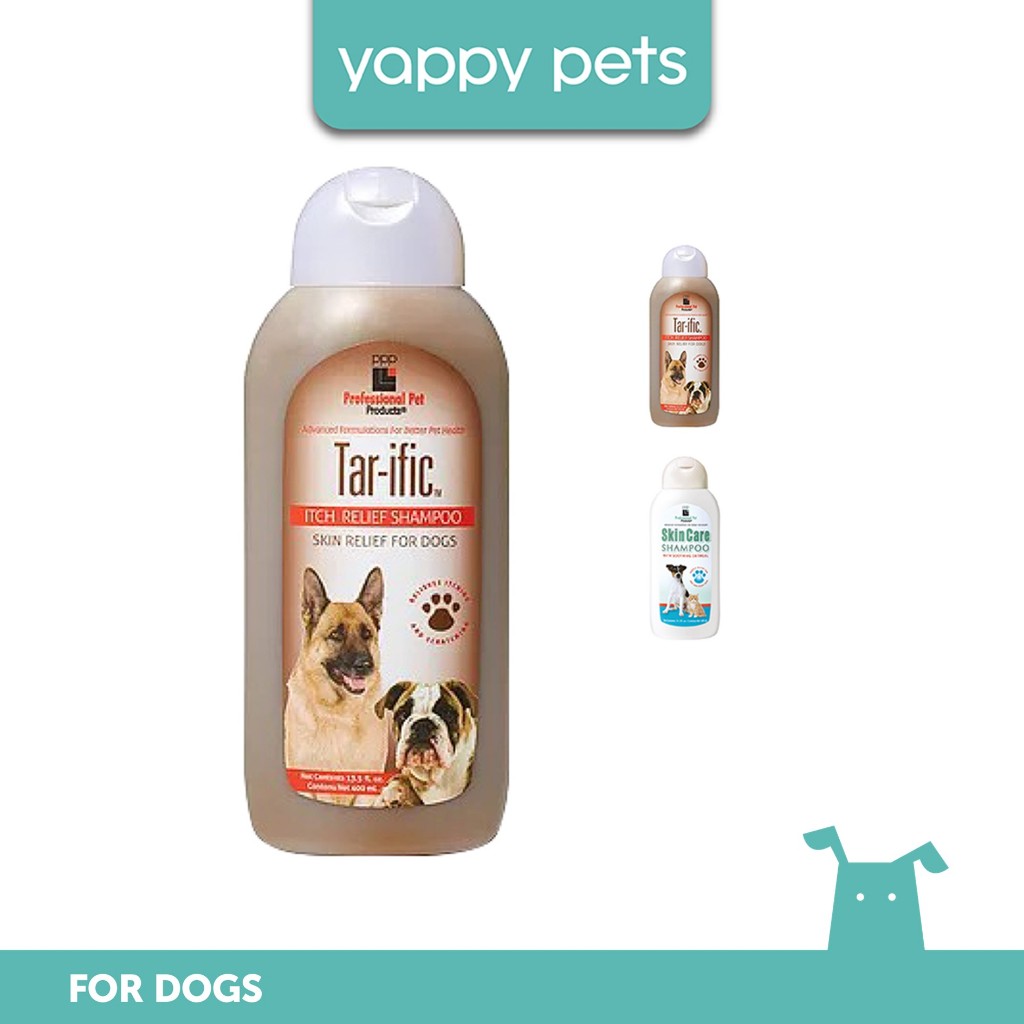 PPP Tar-ific Skin Care Cats & Dogs Shampoo 399ml | Puppies ...