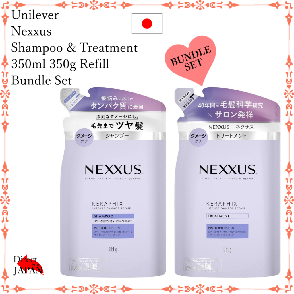 Unilever Nexxus Shampoo & Treatment ( Conditioner ) 350ml 350g Refill ...