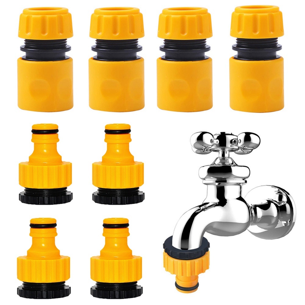 1/2”End Double Male Hose Coupling Joint Adapter Extender Set Garden ...