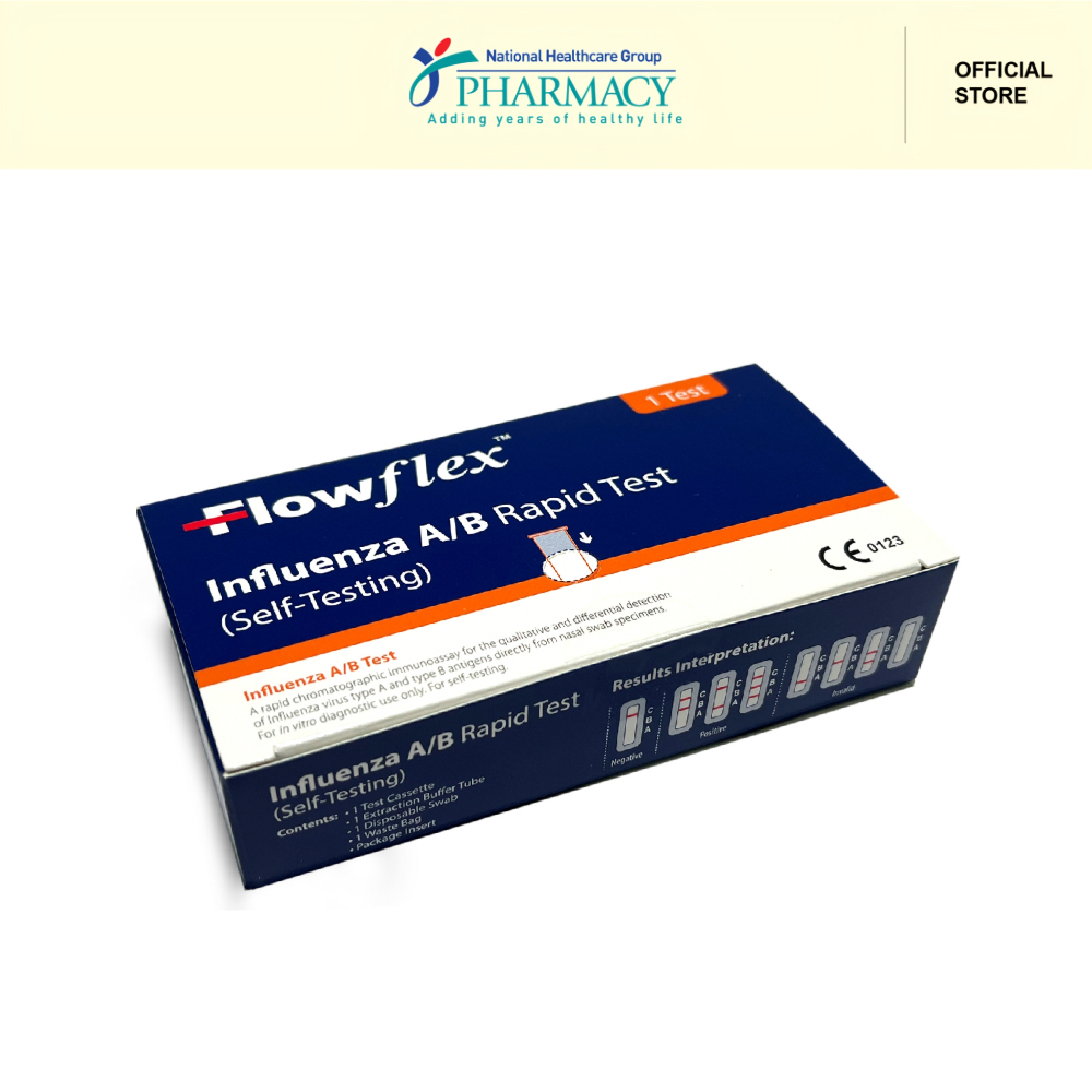 Flowflex Influenza A/B Rapid Test Kit 1 Piece | Shopee Singapore
