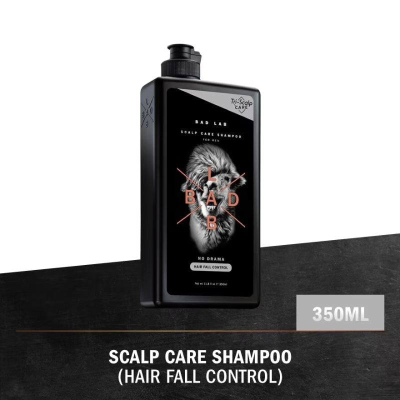 BAD LAB No Drama Hair Fall Control Scalp Care Shampoo (350ml) | Shopee ...