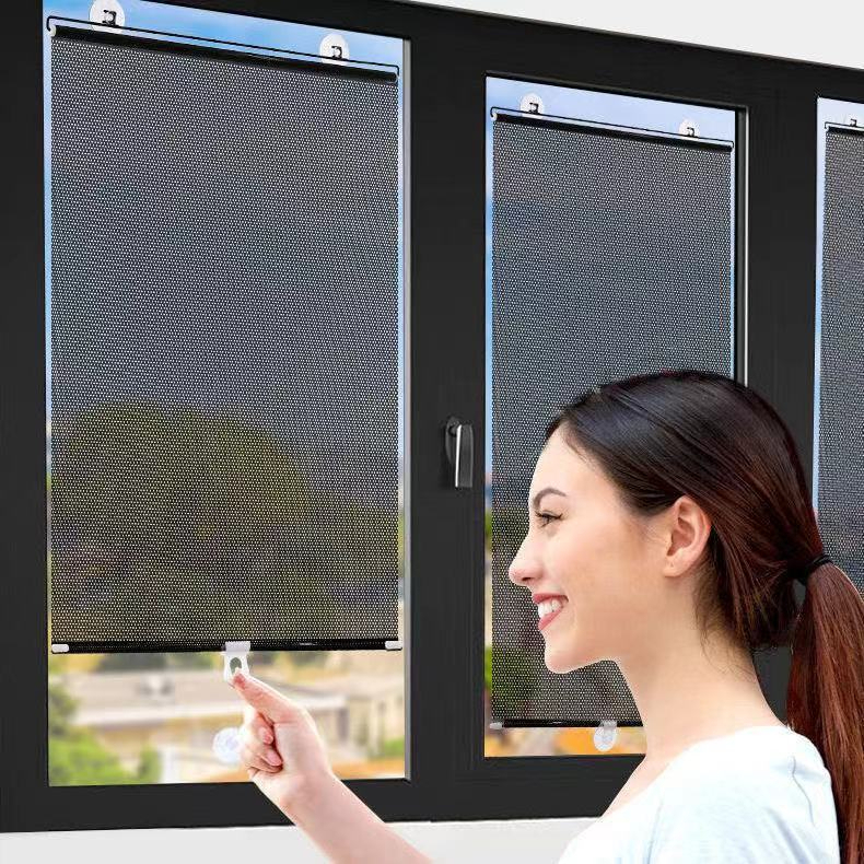 Retractable Adjustable Sunshade Sun Block || Remove Sun Ray Reflective ...