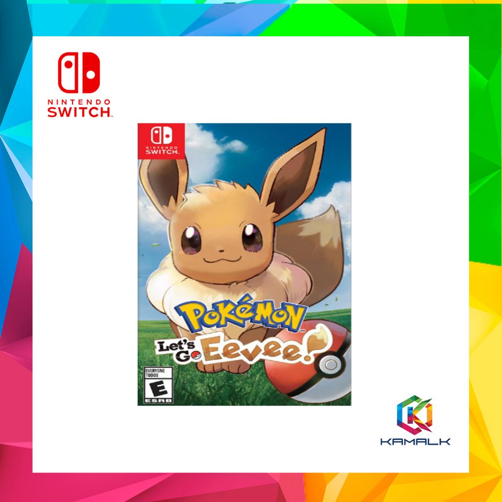 Nintendo Switch Pokemon Let's Go Eevee (EU) Version | Shopee Singapore