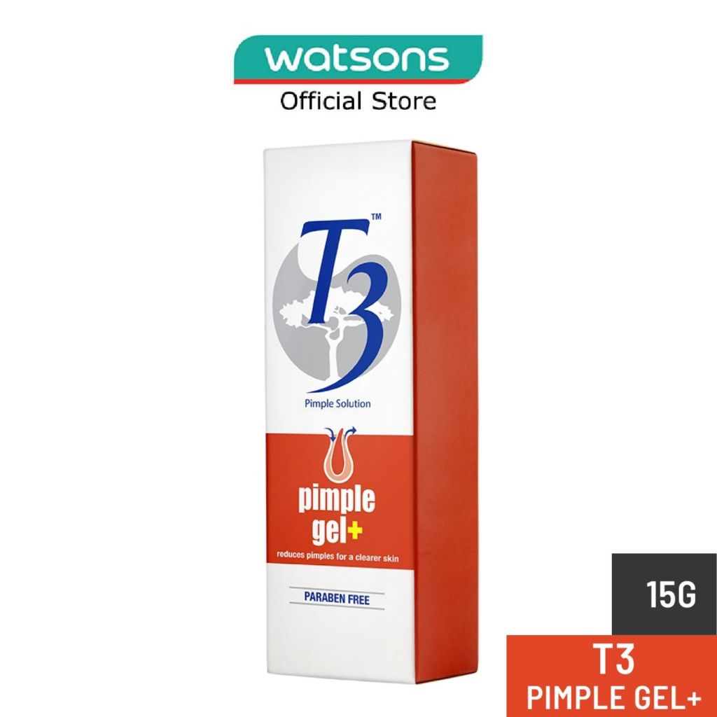 T3 Pimple Gel+ (For Pimple Treatment) 15g | Shopee Singapore