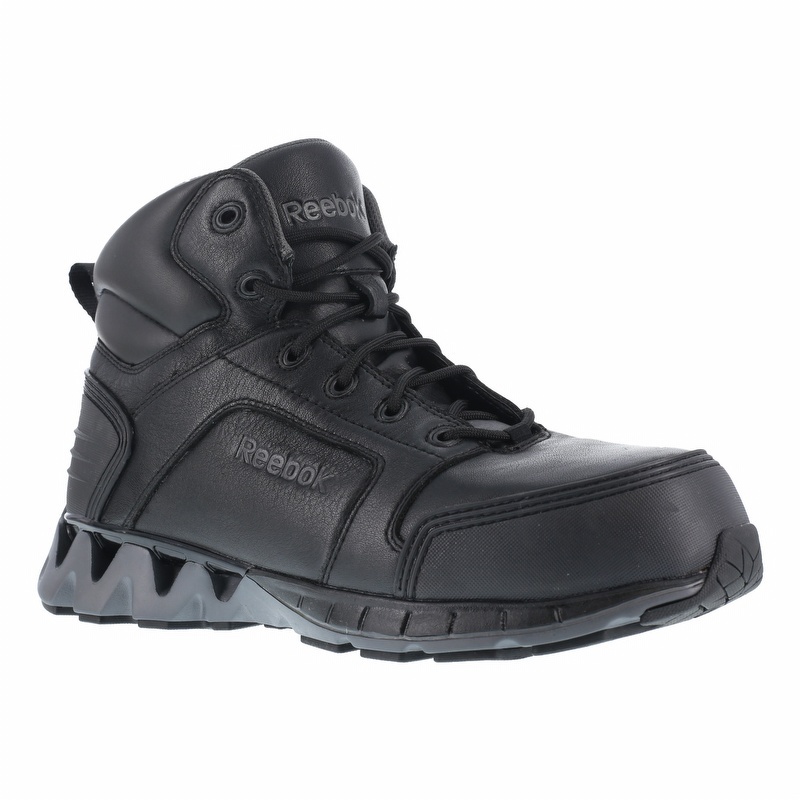 Ree bok Men's #RB7000 Zigkick Work 6-inch Composite Toe Leather Boot ...