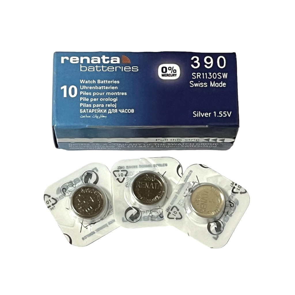 SG stock Renata 390 SR1130/W/SW Watch Battery - Made in Switzerland ...