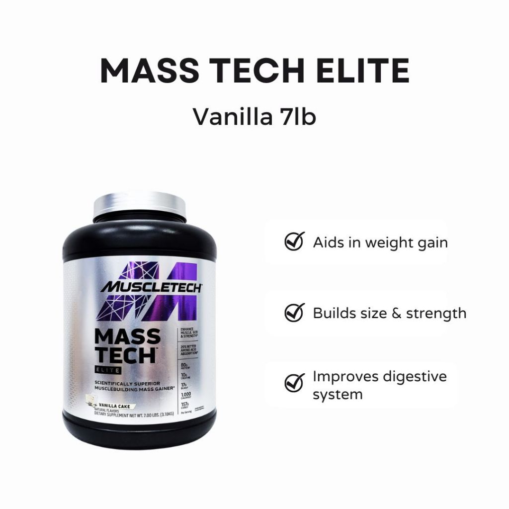 Muscletech, Mass Tech Extreme 2000| Masstech Elite, Mass Gainer ...