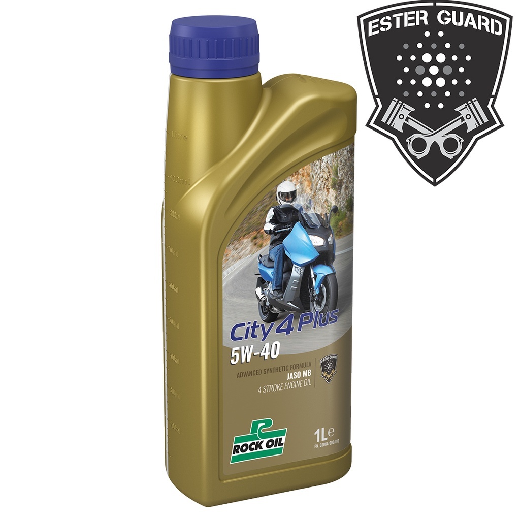 Rock Oil City 4 Plus 5W40 (1L) (Advanced Synthetic) (Ester-Guard) Fully ...