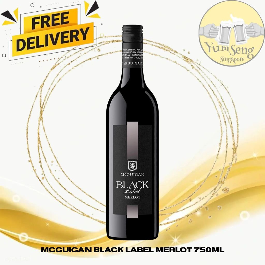 Mcguigan Black Label Merlot 750ml | Shopee Singapore