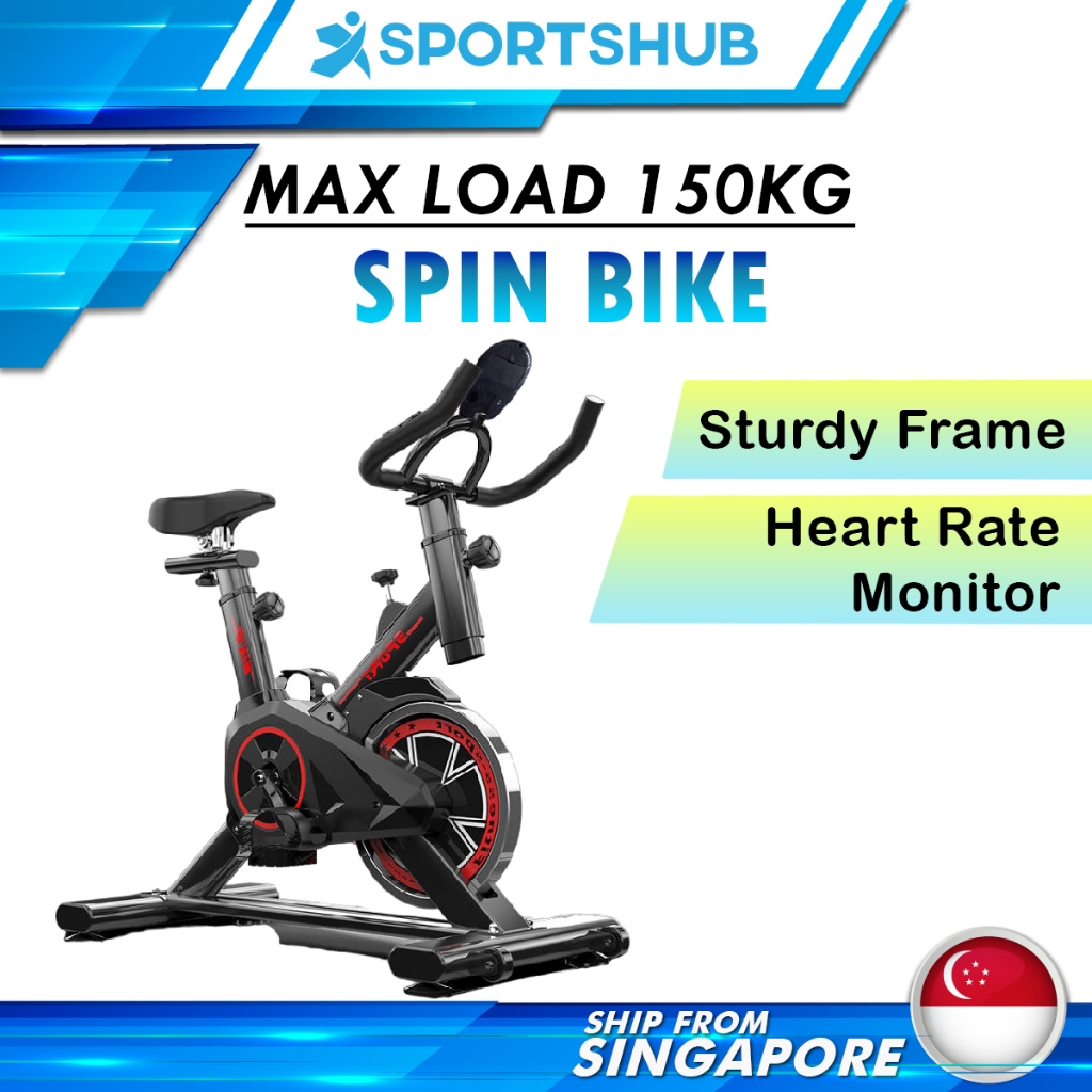 SG READY STOCK Spin Bike Home Gym Fitness Equipment Exercise Flywheel ...