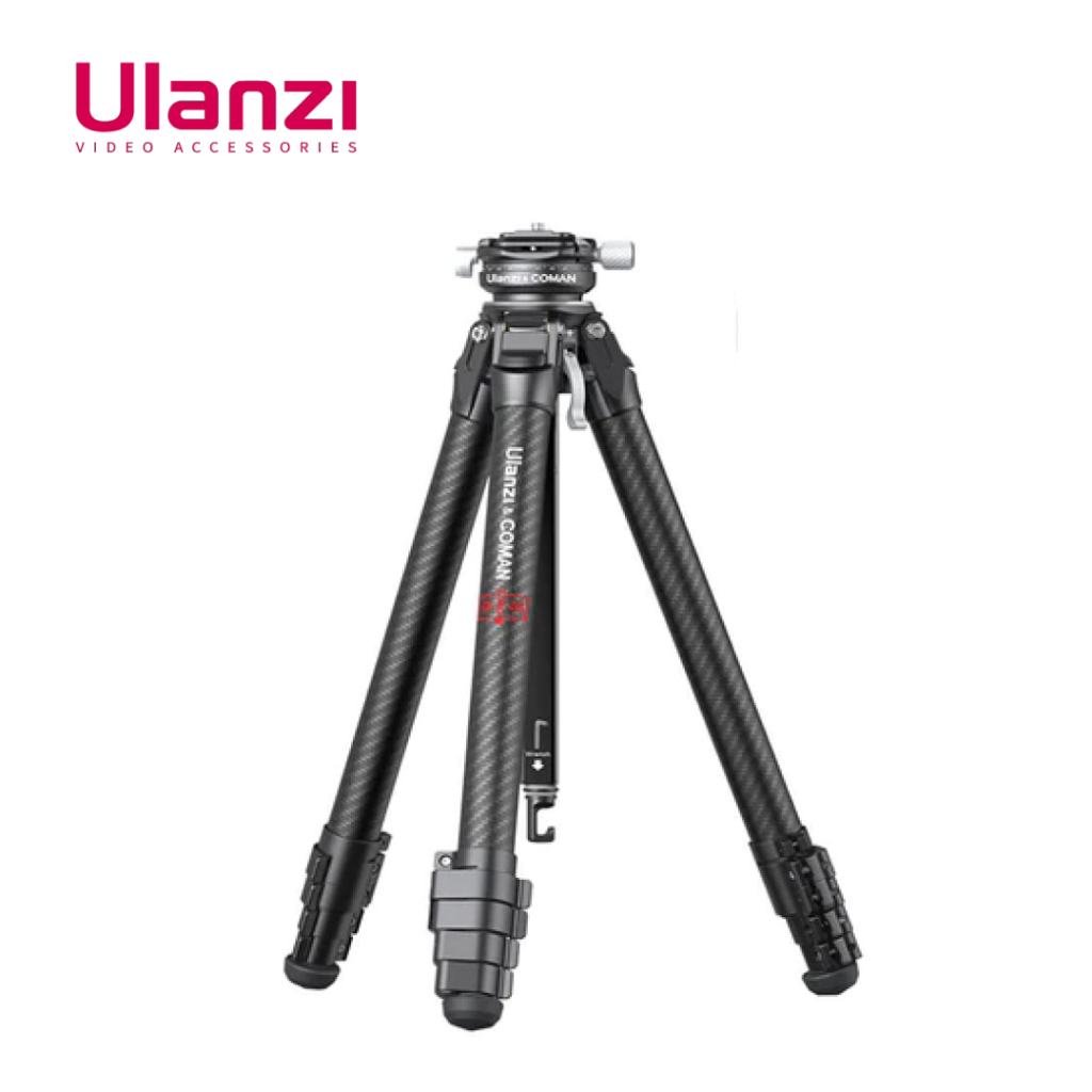Ulanzi Coman Zero Y Professional Carbon Fibre Lightweight Travel Tripod ...