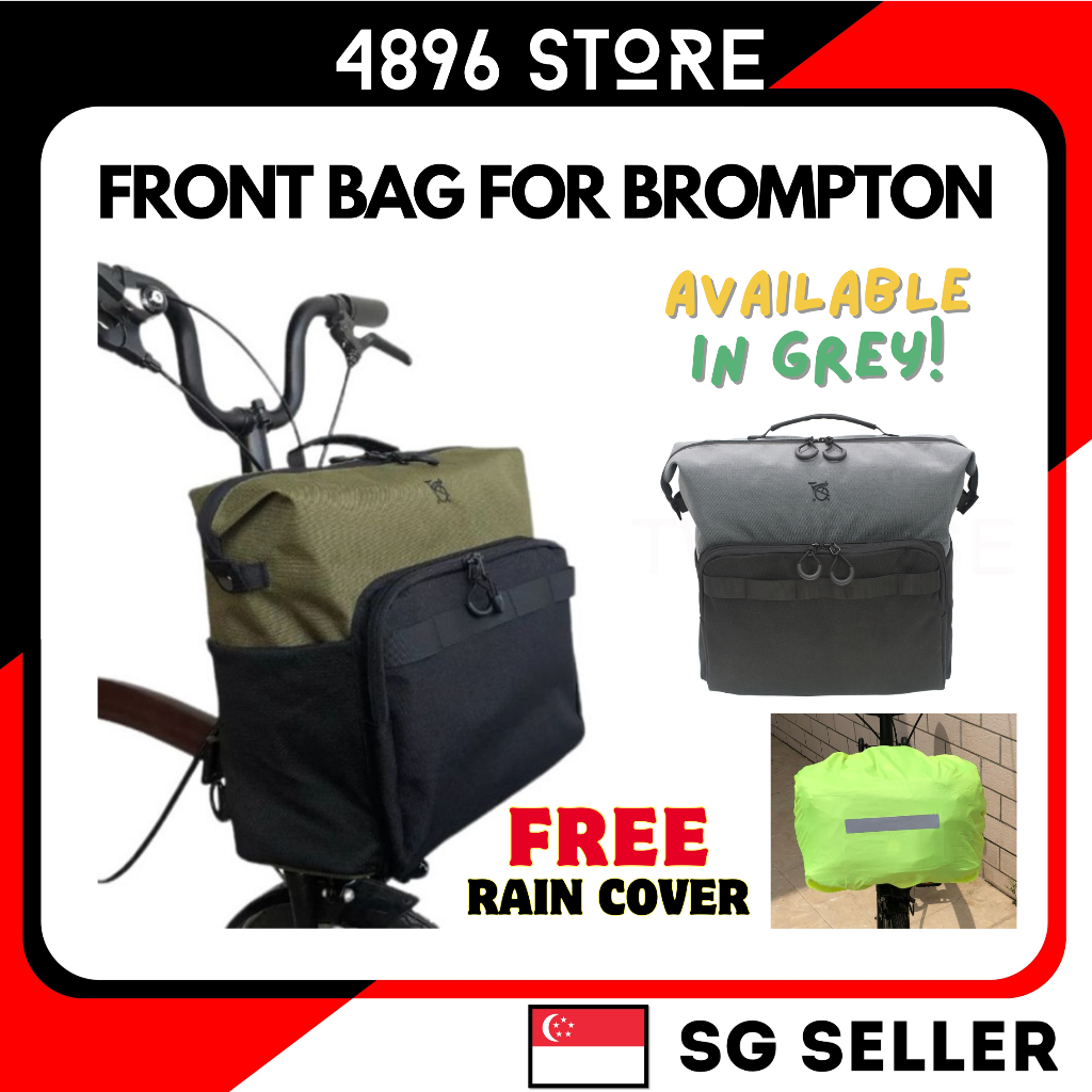 Bicycle Front Bag Folding Bike Bicycle Front Block Haversack Backpack ...