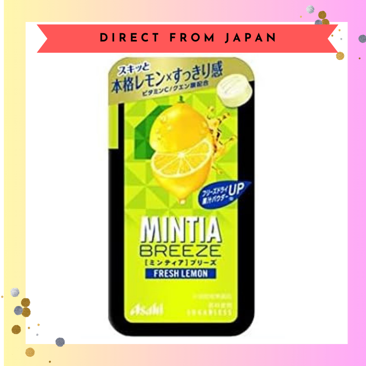 Asahi Group Foods Mintia Breeze Fresh Lemon 30 pcs【direct from japan】 | Shopee Singapore