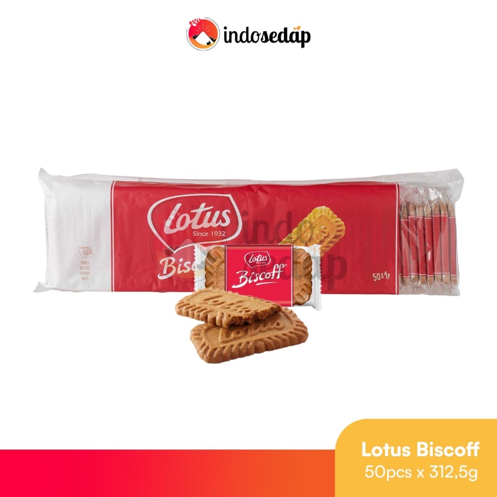 Lotus Biscoff Biscuit Cookies (50pcs per packet) | Shopee Singapore