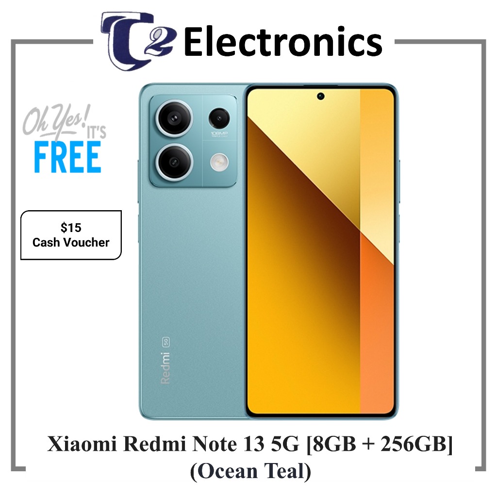 Xiaomi Redmi Note 13 5G | 8GB RAM +256GB ROM | 6.67" FHD+ AMOLED display | Supports 33W Fast ...