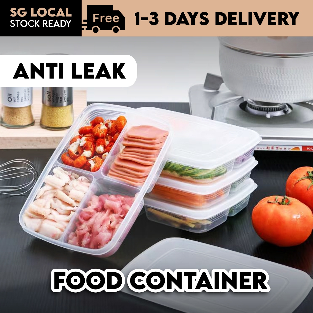 [ SG STOCK ] Food Compact Container Stackable Freezer Organizer for ...