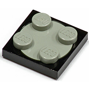 {Sim Brick-SG Seller} Lego 3680 Turntable 2 x 2 Plate Base With 3679 ...