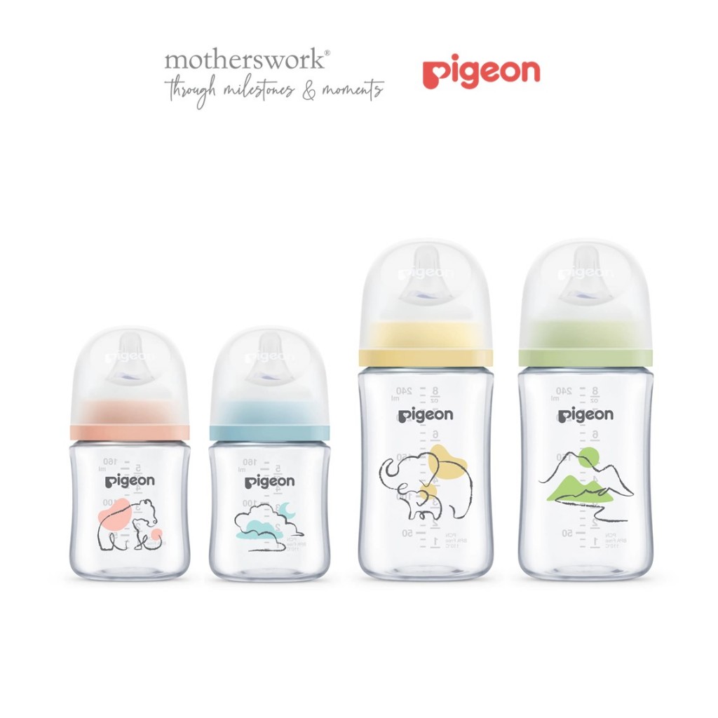 Pigeon SofTouch™ BPP Nursing Bottle T-Ester 160ml/240ml | Shopee Singapore