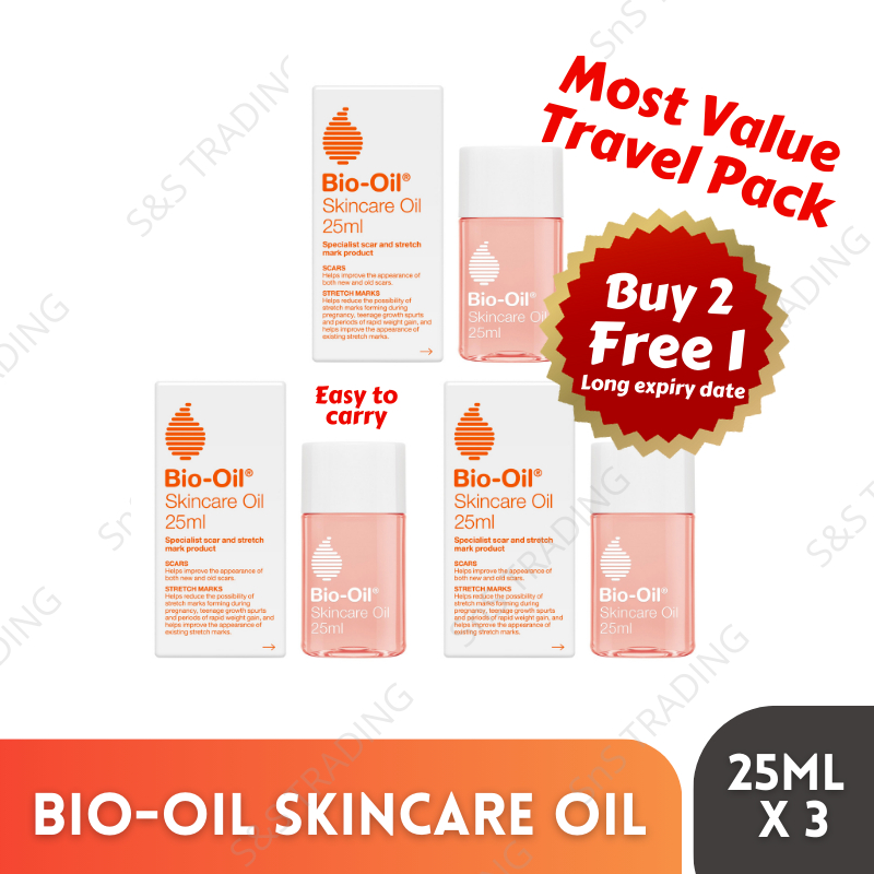 [SG Seller] Bio-oil Skincare Oil 25ml / 60ml / 200ml | Bio Oil Natural ...