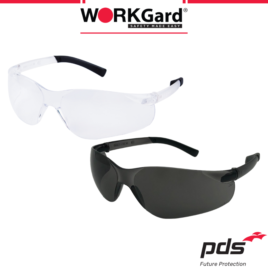 WORKGard E3068 Lightweight Safety Glasses with Anti-Fog Lens and ...