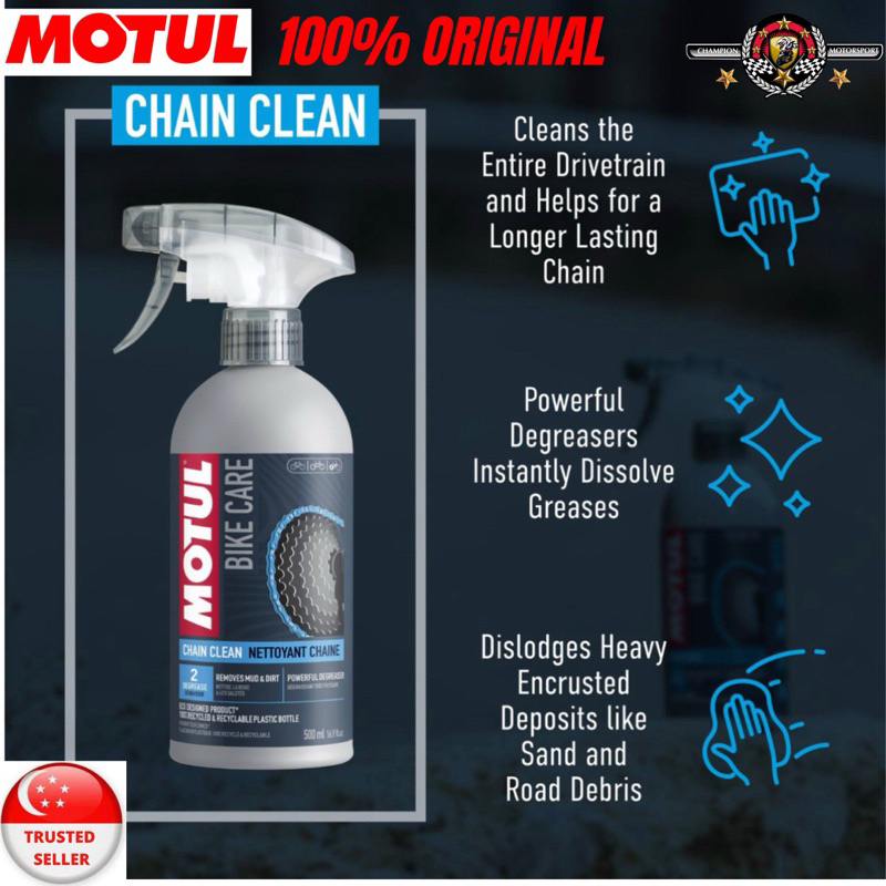 Motul Bike Care Chain Clean 500ml (Bicycle) | Shopee Singapore