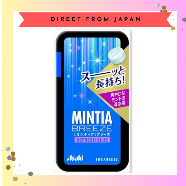 Asahi Mintia Breeze Fresh Refresh Blue Mints 30tablets [Japanese ...