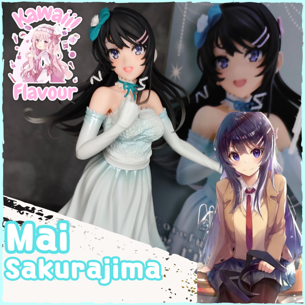 Authentic Anime Figures | Aobuta Mai Sakurajima Figure | Taito Coreful ...