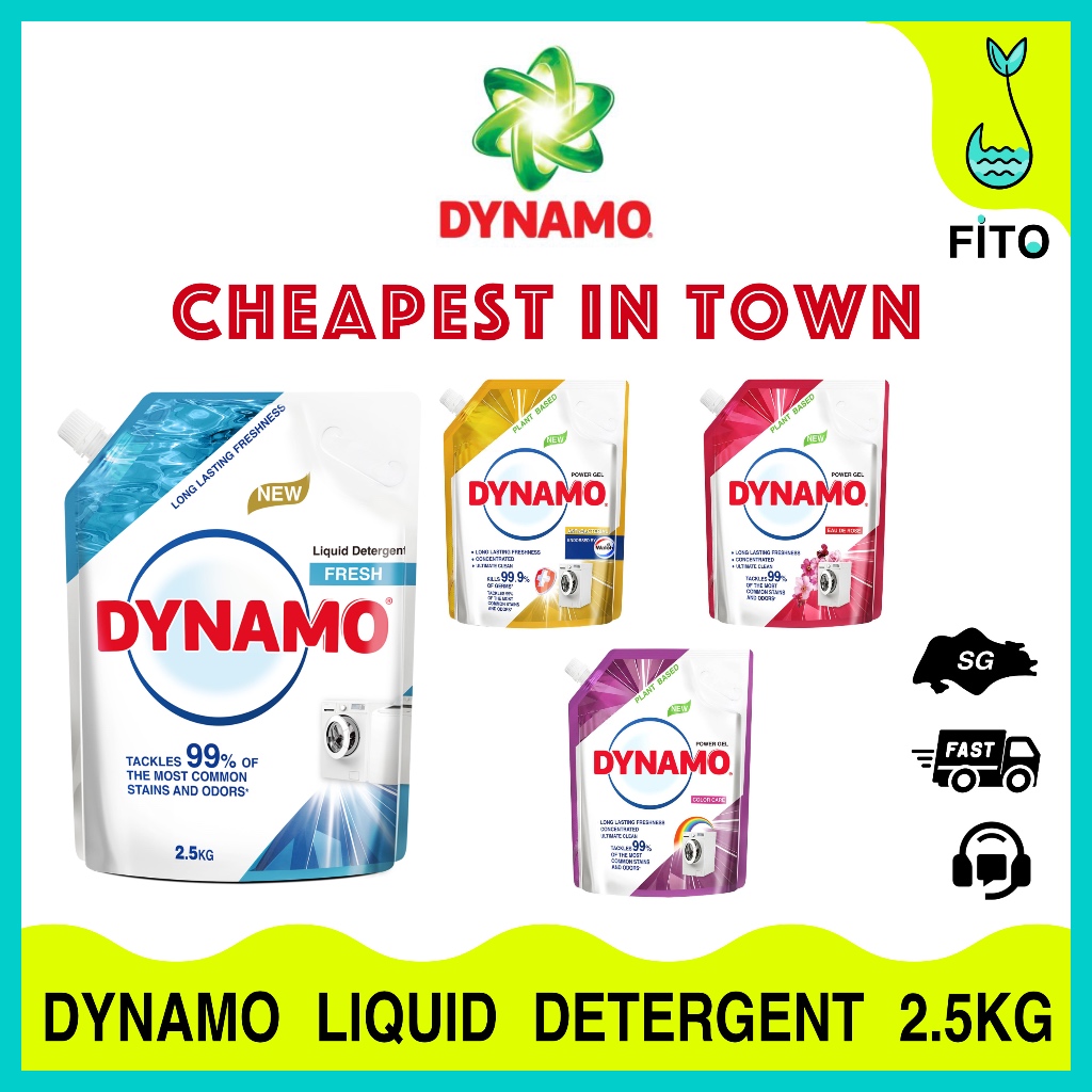DYNAMO - LIQUID DETERGENT REFILL / 2.5KG | Shopee Singapore