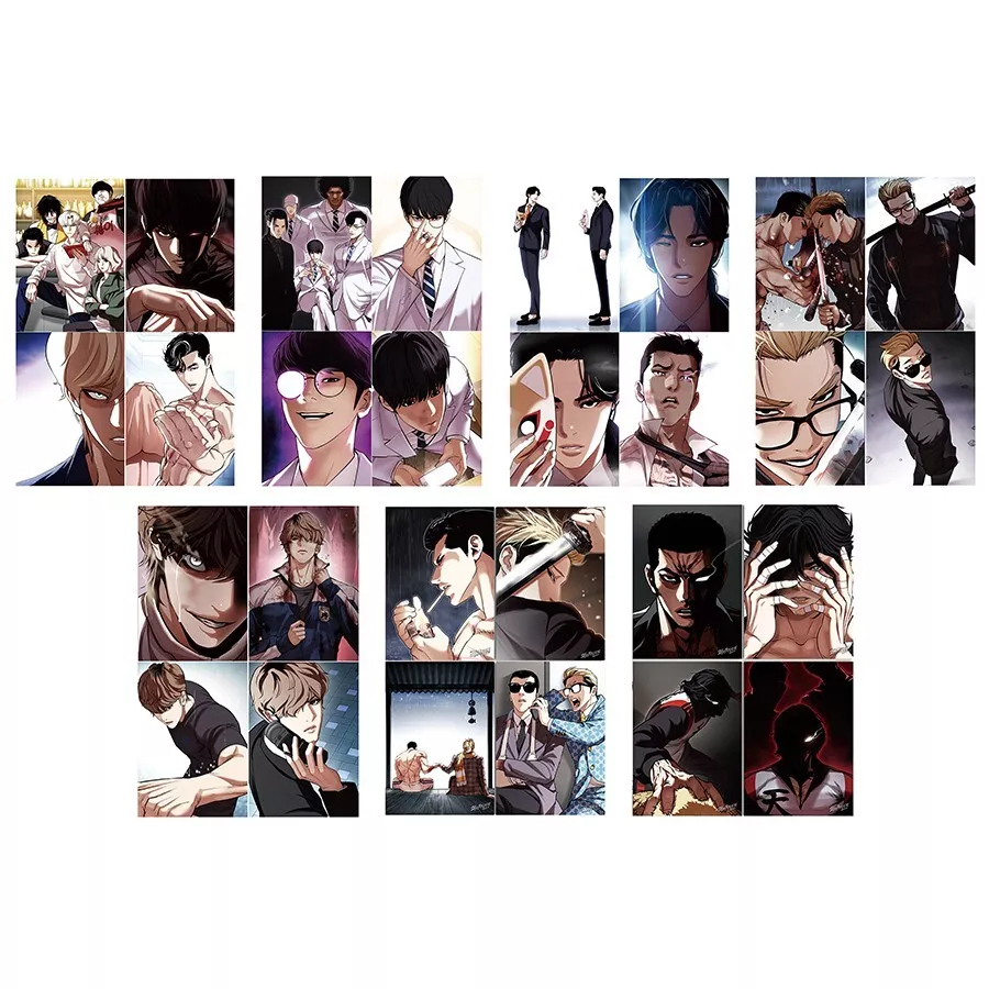 [K-webtoon] LOOKISM OFFICIAL MD GOODS 4TYPE POSTER SET / Bromide ...