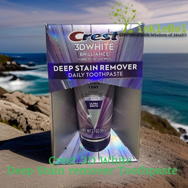 Crest 3D White Deep Stain Remover Daily Toothpaste Ultra White - 2.1oz ...