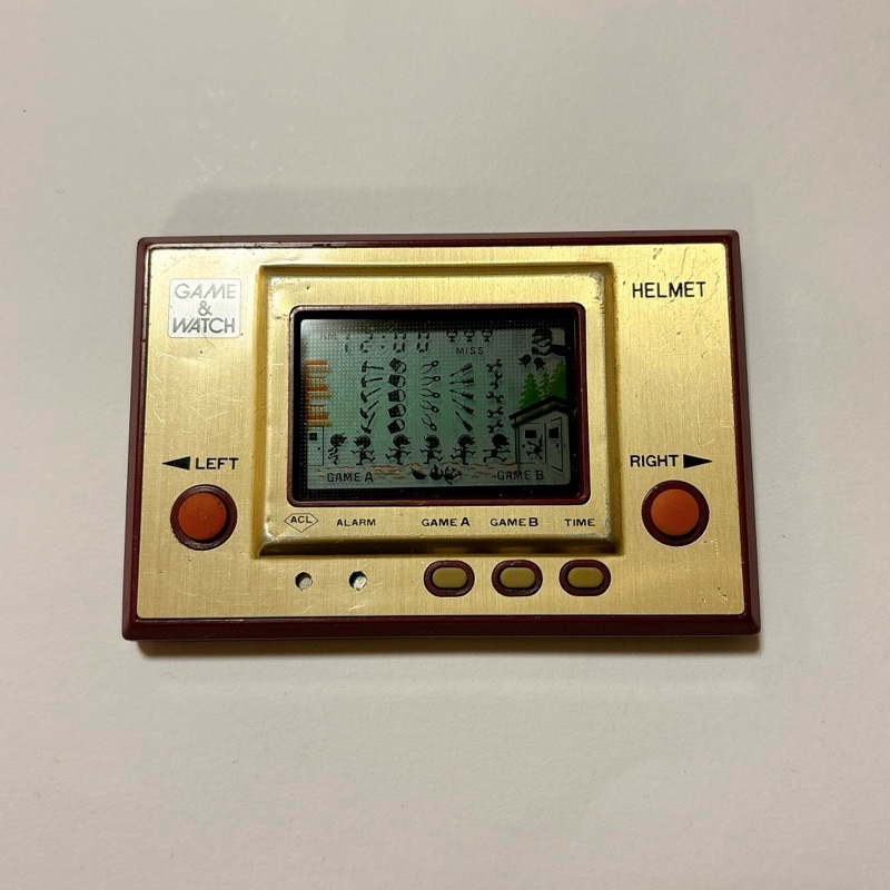 NINTENDO GAME AND & WATCH Helmet 1981 Direct From Japan Very Rare ...