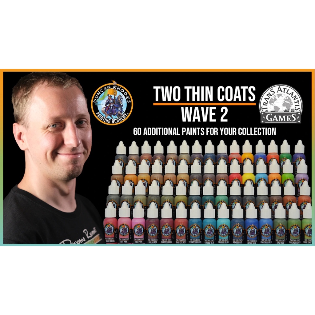 DUNCAN RHODES PAINTING ACADEMY TWO THIN COAT PAINTS (WAVE 2) | Shopee ...
