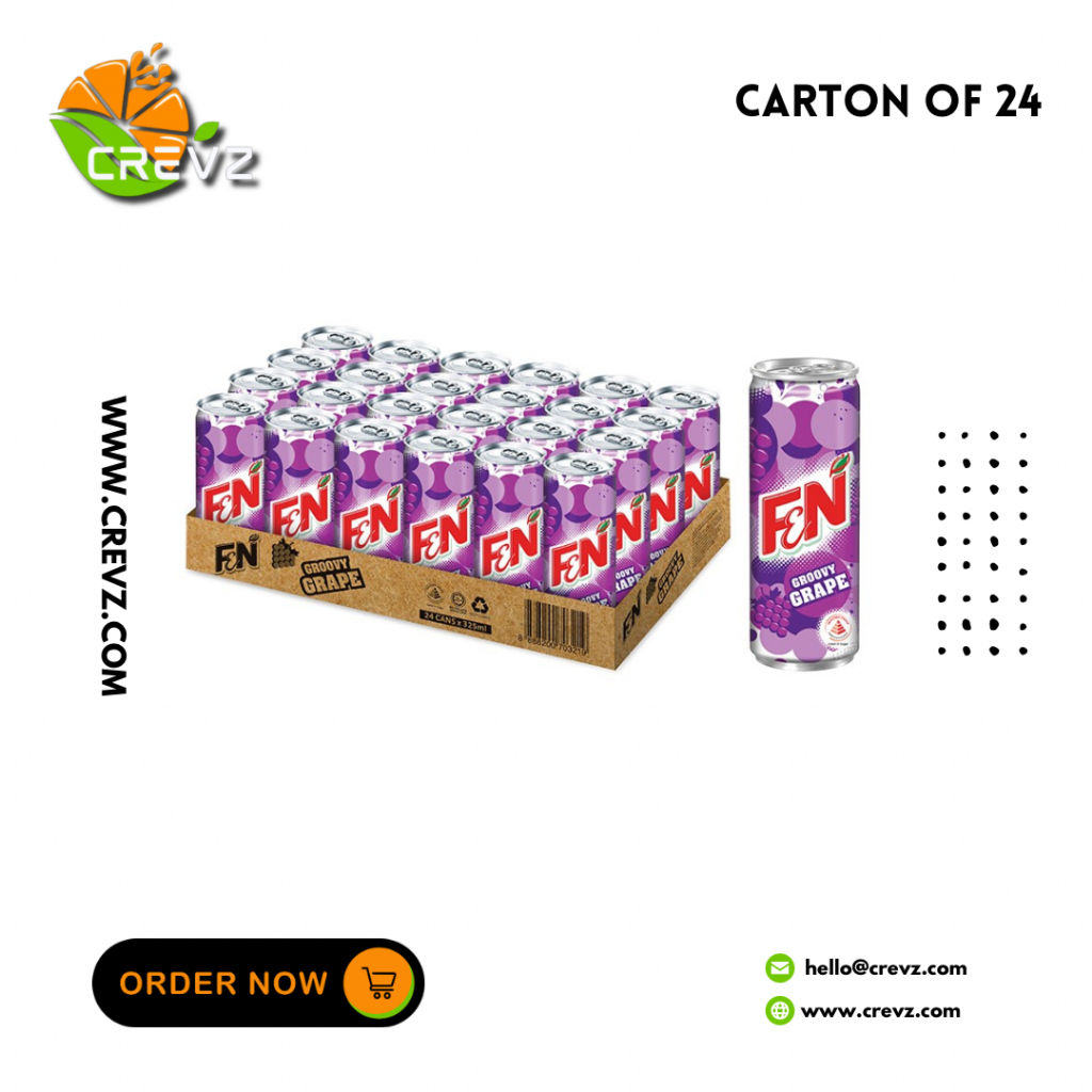 F&N Groovy Grape Can (325ML X 24 cans) | Shopee Singapore
