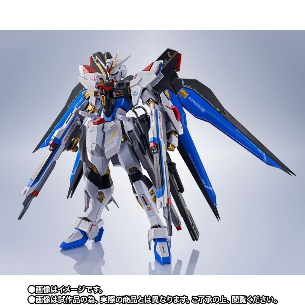 METAL ROBOT SPIRITS Mighty Strike Freedom Gundam Type II Proud Defender ...