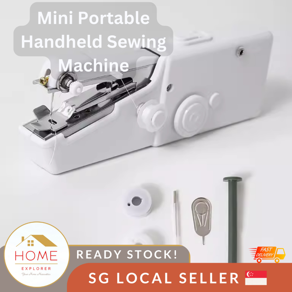 Mini Portable Handheld Sewing Machine, Lightweight and Easy Operated ...
