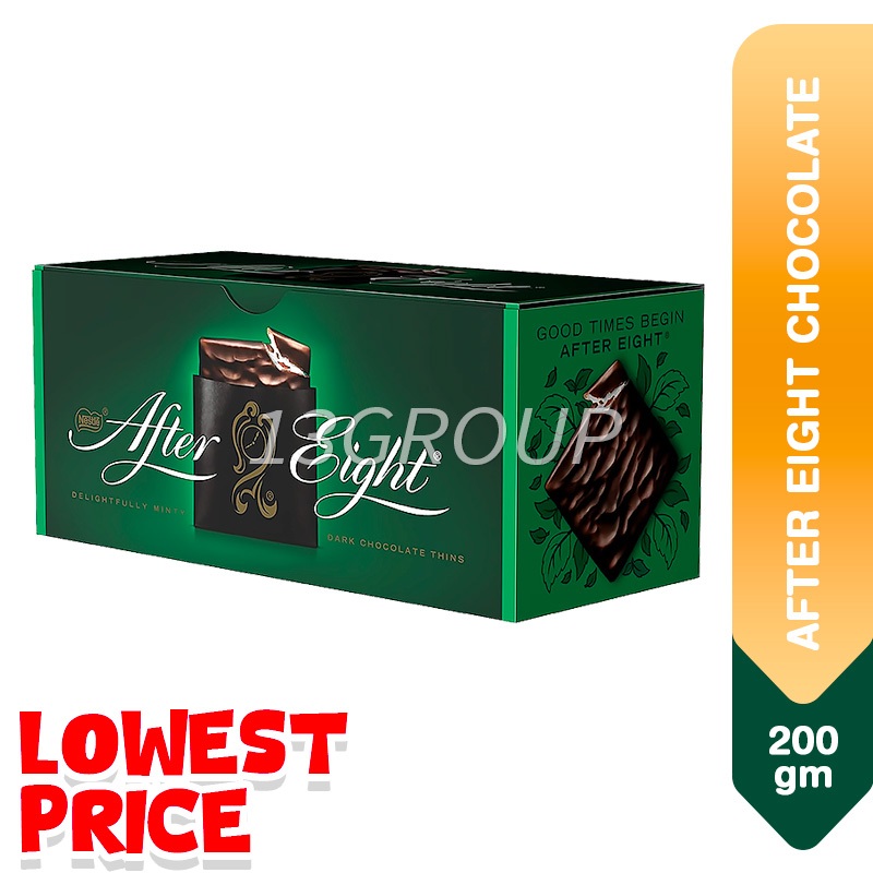 After Eight Mint Chocolate Thins Box, 200g | Shopee Singapore