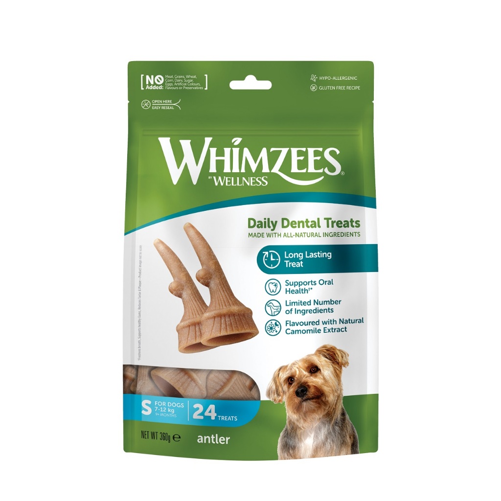 Whimzees Antler Dental Chew for Dogs 🐶 | Long-Lasting, Rawhide-Free ...