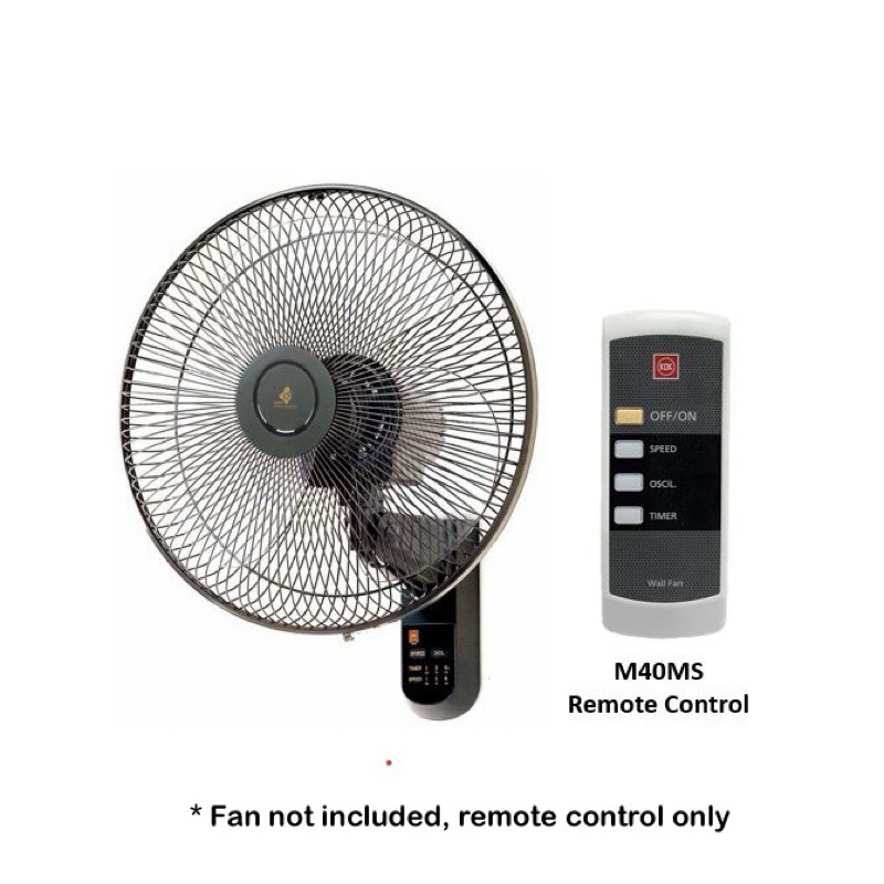 KDK Remote Control M40MS A40MS G4CR3 | Shopee Singapore