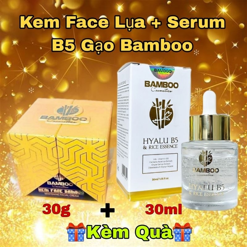 New version 2023- Bambo face cream+ serum | Shopee Singapore