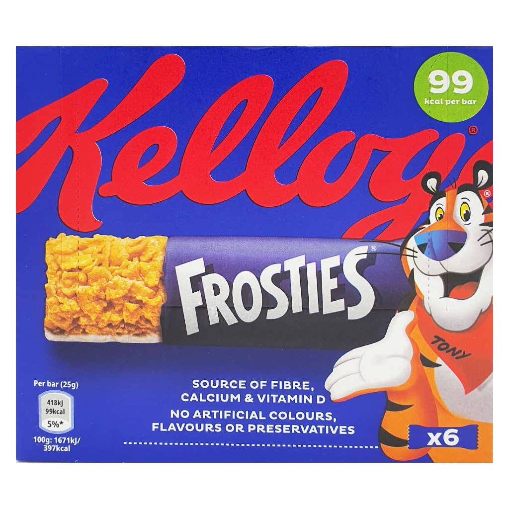 Kellogg's Frosties & Coco Pops Cereal Bars Multipack (6 X 25G) [AMBIENT ...