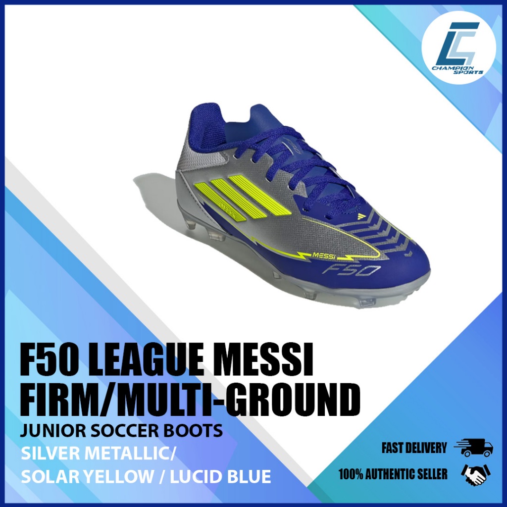 Adidas Junior F50 League Messi FG/MG Soccer Boots (IH0924) | Shopee ...